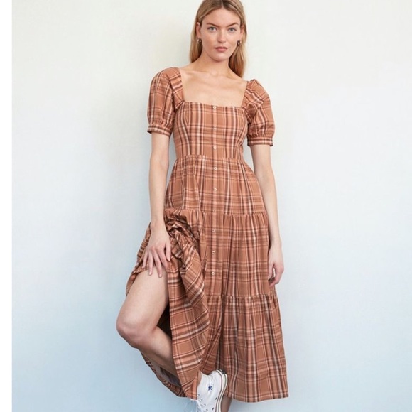 Billie The Label | Dresses | Billie The Label Eleanor Puff Sleeve Midi ...